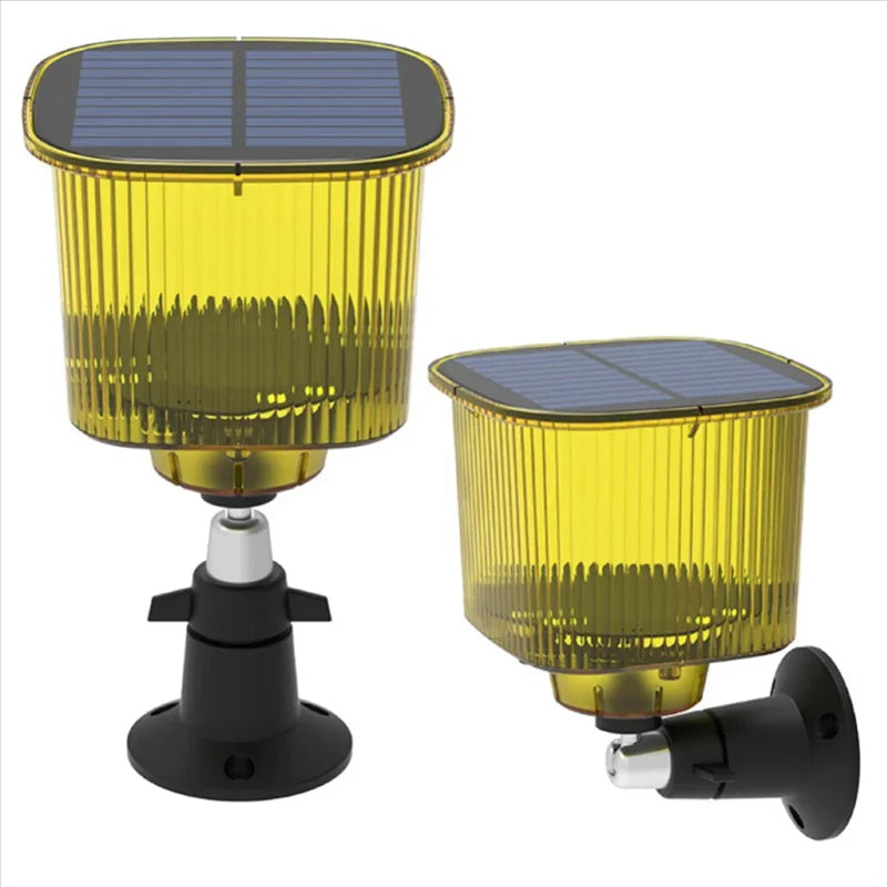Solar-Powered Bird Deterrent with 110dB Alarm and Strobe Light – Motio ...